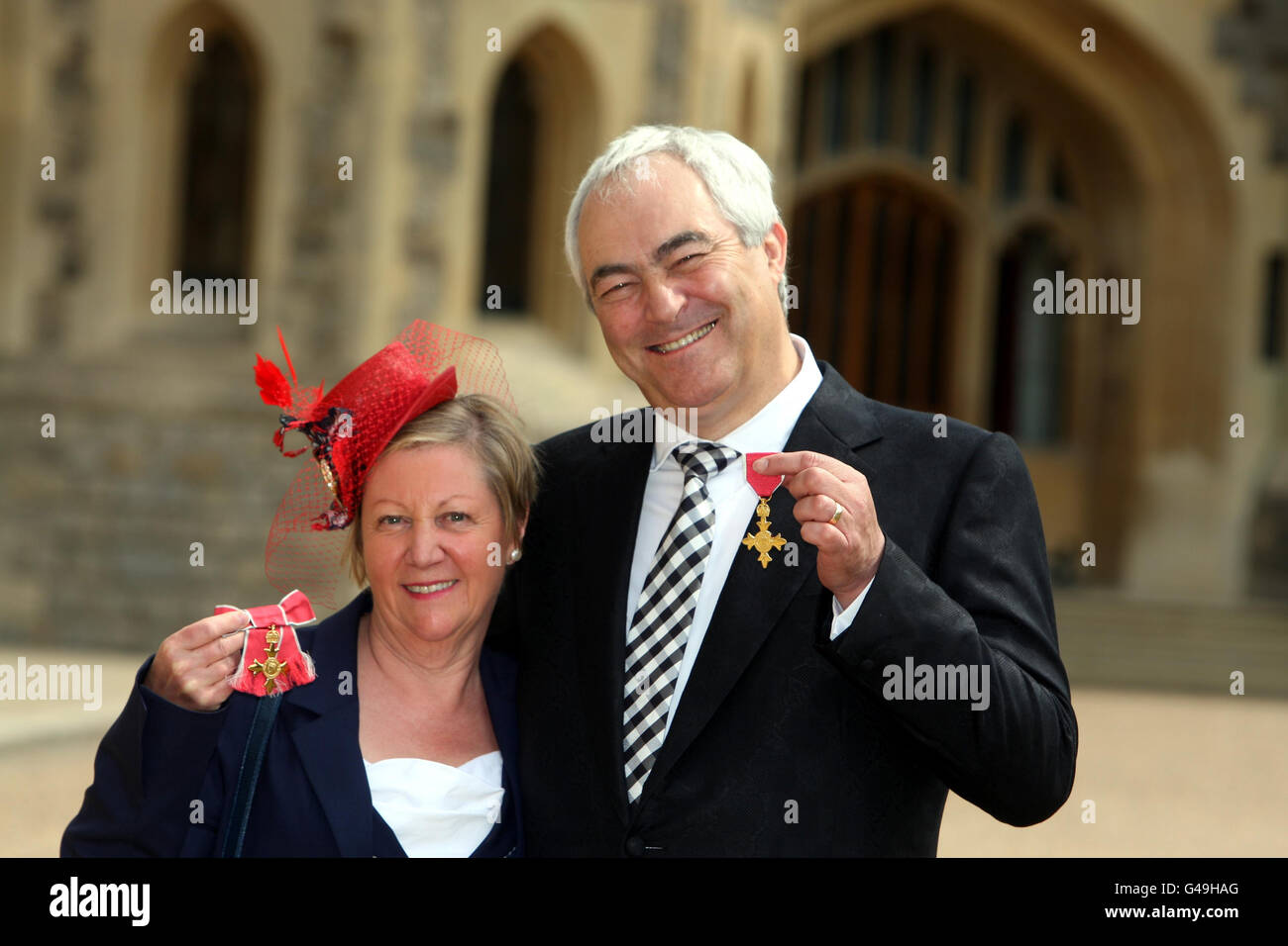 Co-founders of Lush Cosmetics, Margaret and Mark Constantine with their ...