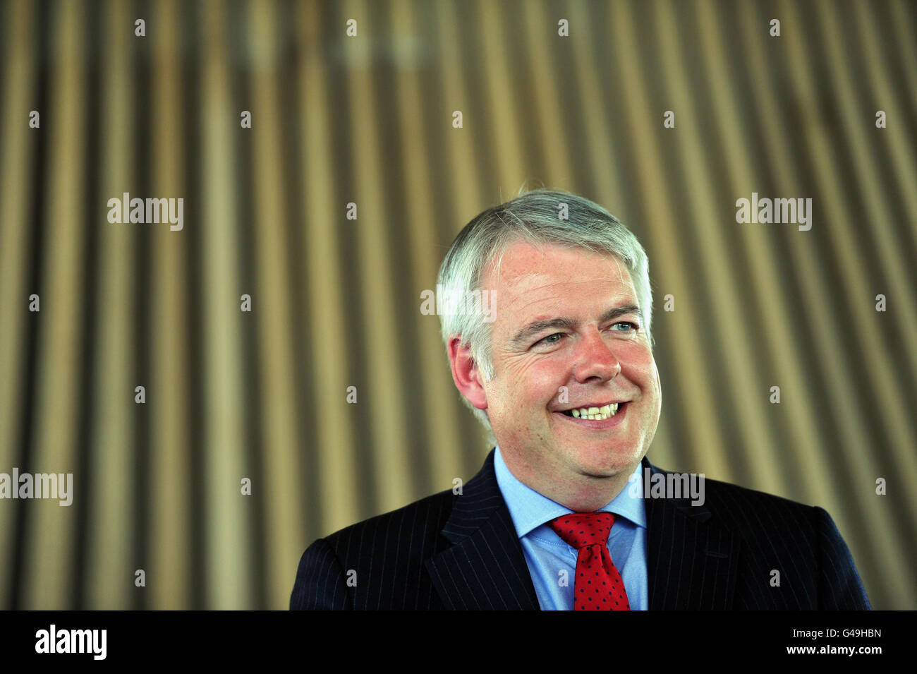 First minister leader welsh labour jones in in cardiff hi-res stock ...