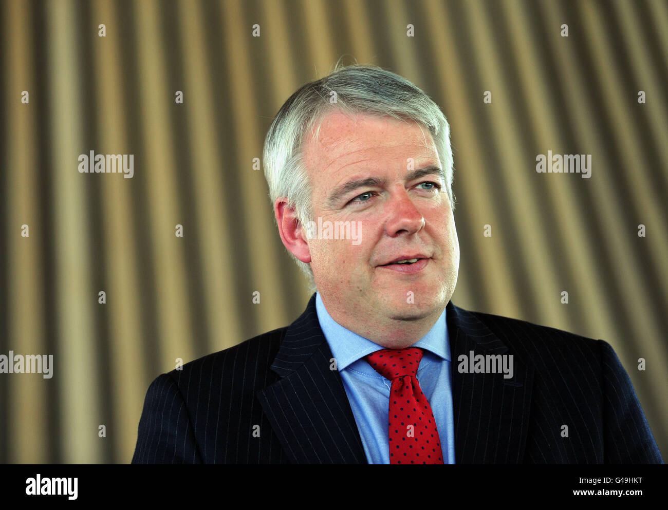 First minister leader welsh labour jones in in cardiff hi-res stock ...