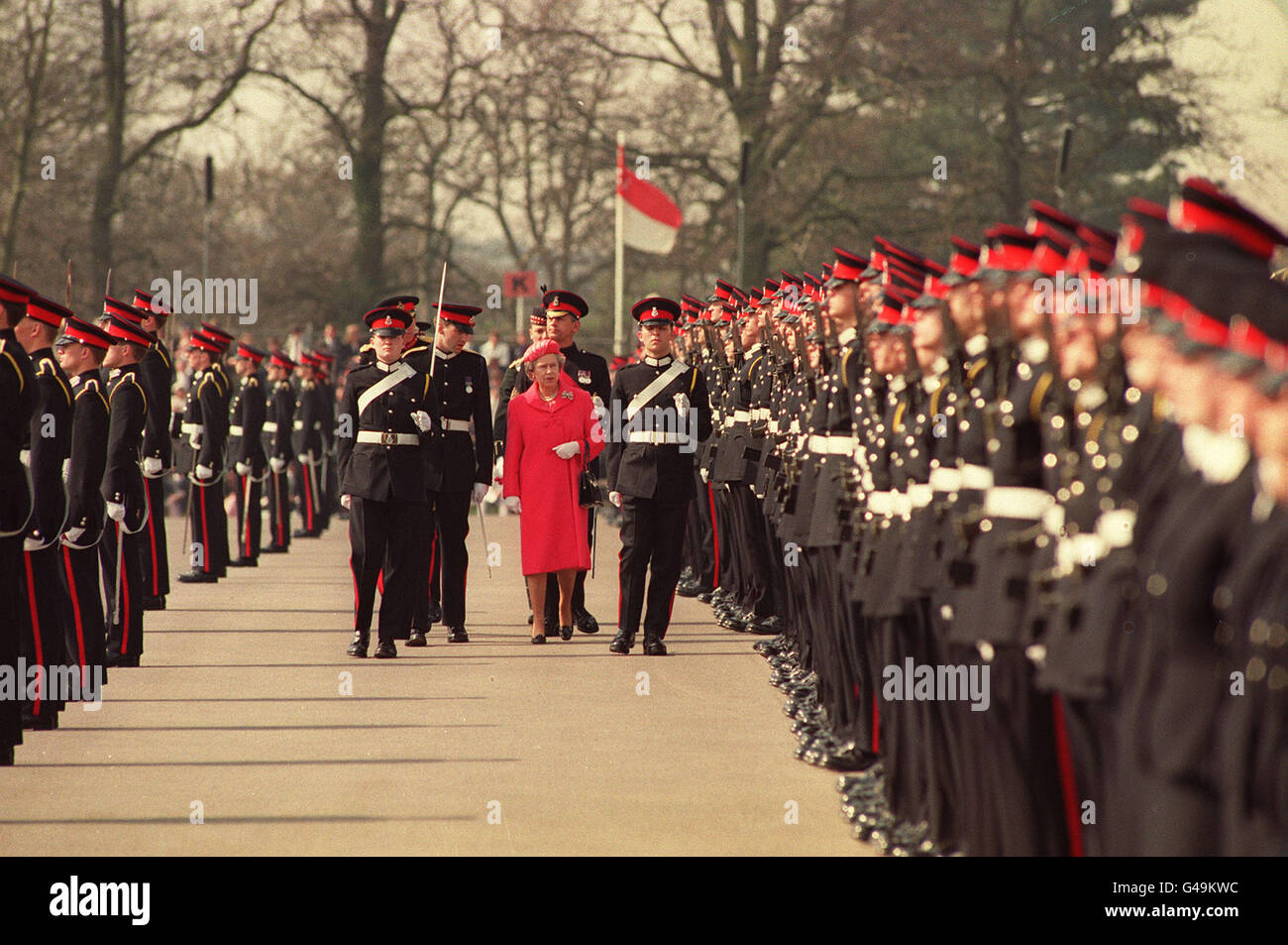 Royal military academy sandhurst parade hi-res stock photography and ...