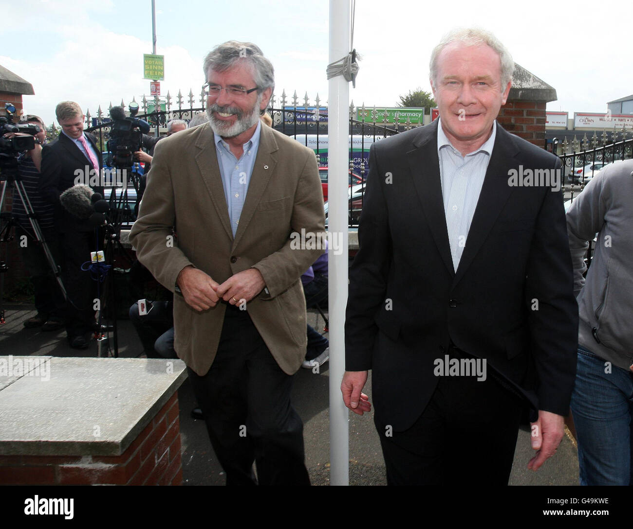 Following the northern ireland assembly election hi-res stock ...