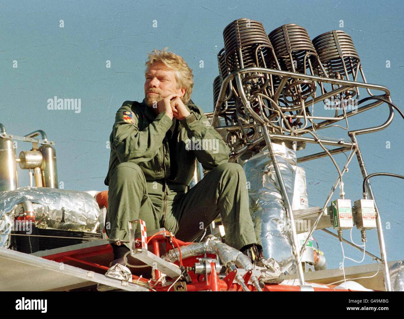 Richard branson balloon hi-res stock photography and images - Alamy