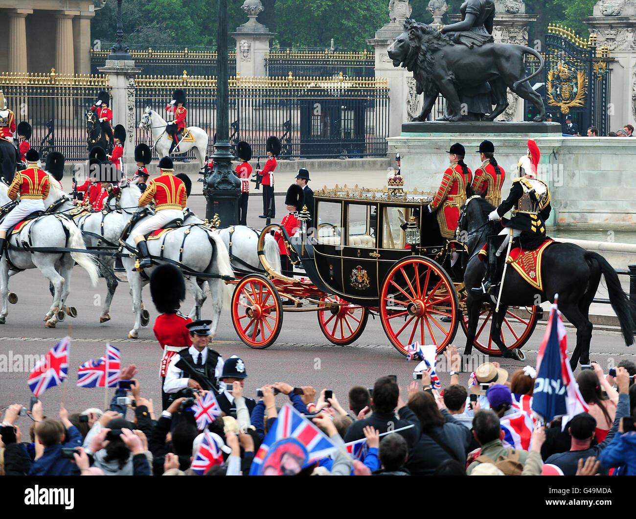 The Royal Wedding Stock Photo - Alamy