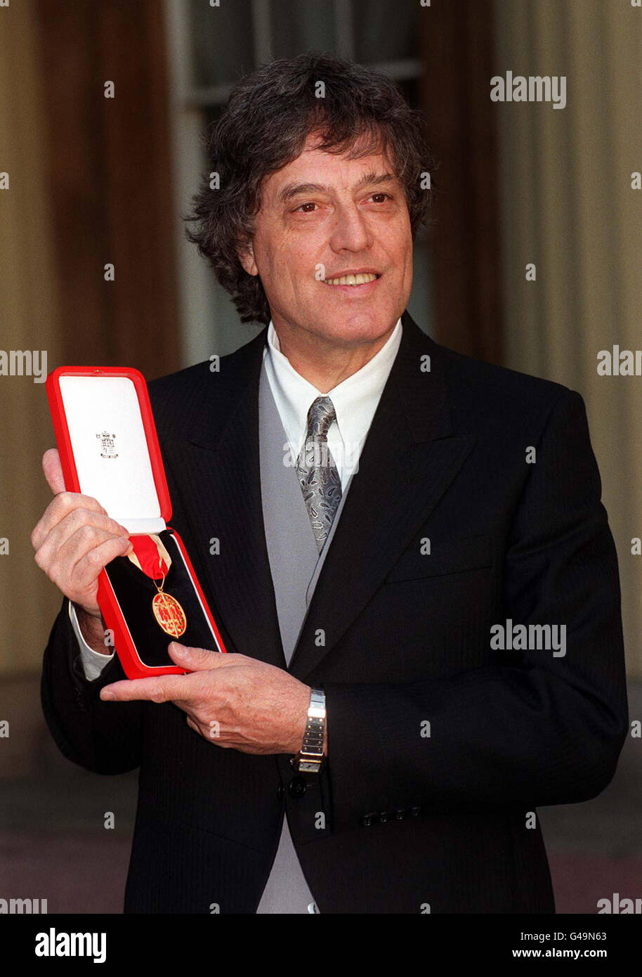 Award-winning playwright Tom Stoppard, who received a Knighthood during ...