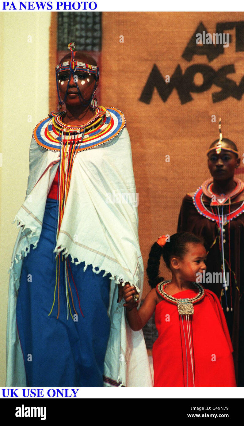 African mosaique show support ethiopian childrens fund in paris hi-res ...