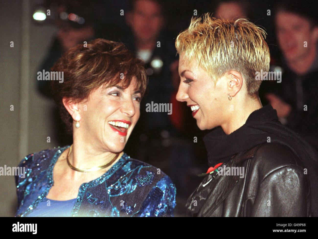 Former Conservative Minister Edwina Currie (left) and her daughter ...