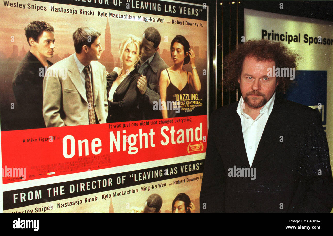 Film director Mike Figgis Stock Photo - Alamy