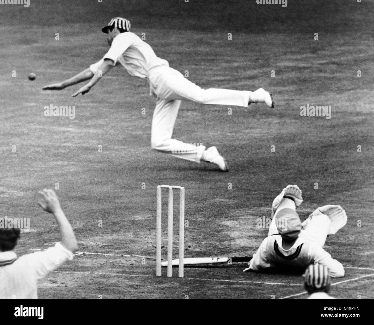 Captain in action Black and White Stock Photos & Images - Alamy