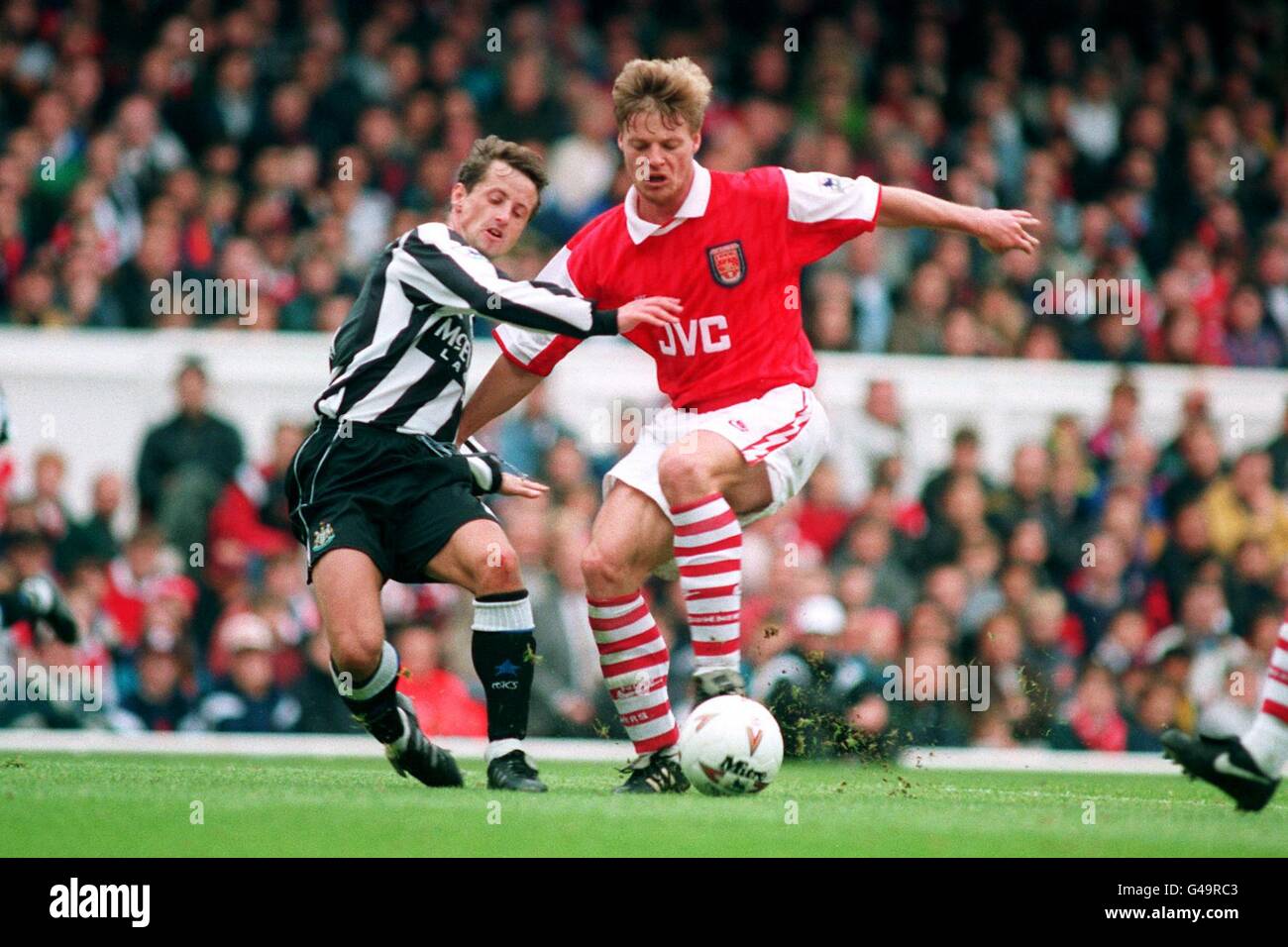 Soccer - Carling Premier League - Arsenal v Newcastle United Stock ...