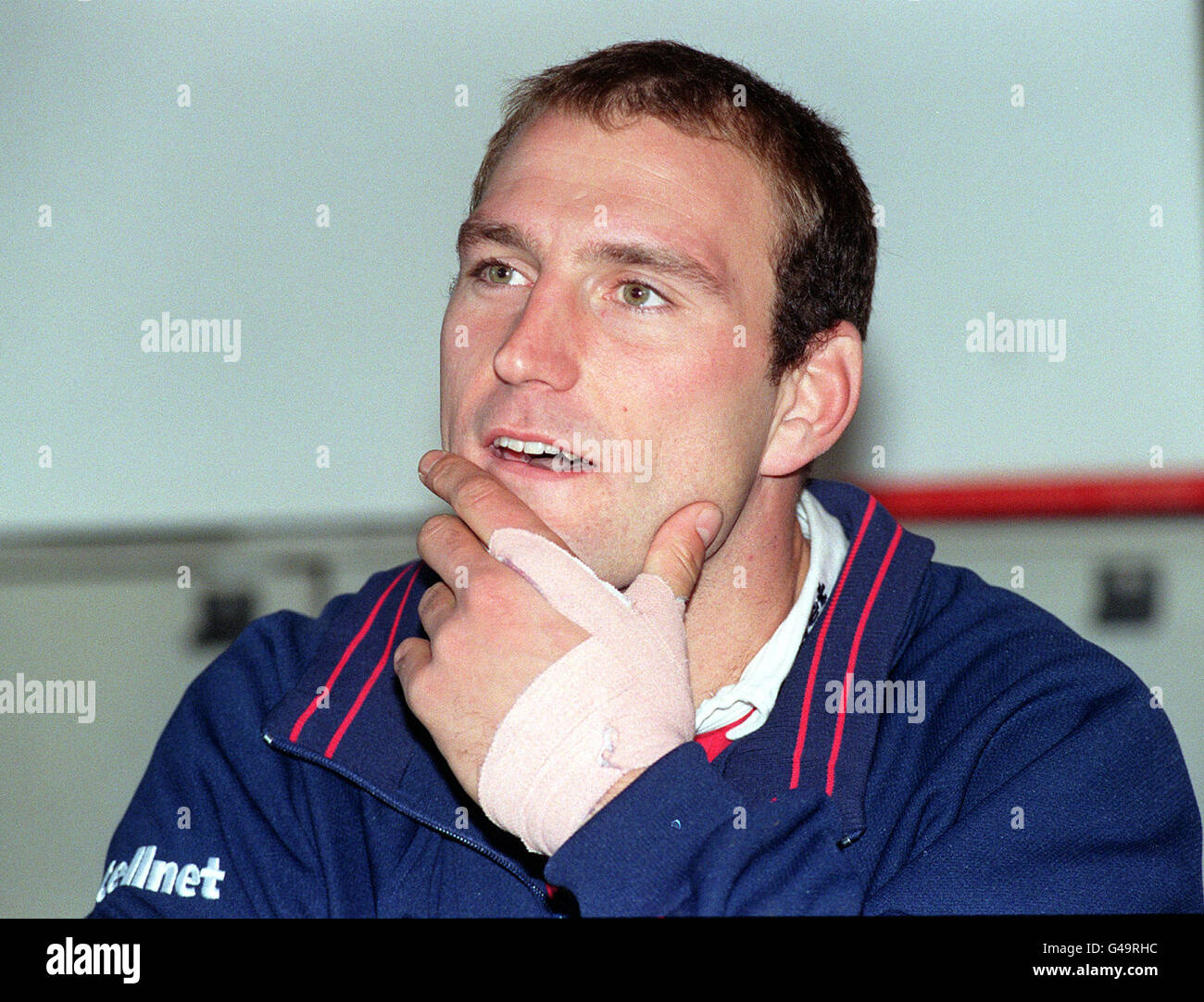 RUGBY Lawrence Dallaglio Stock Photo - Alamy