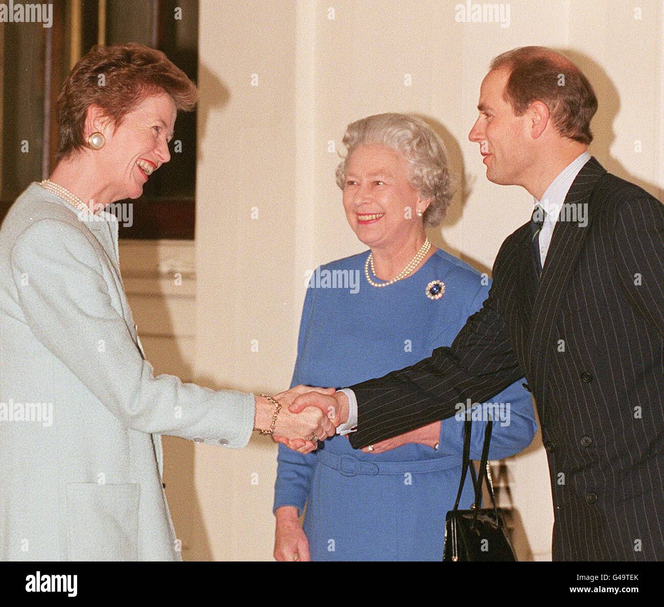 ROYAL Mary Robinson Stock Photo - Alamy