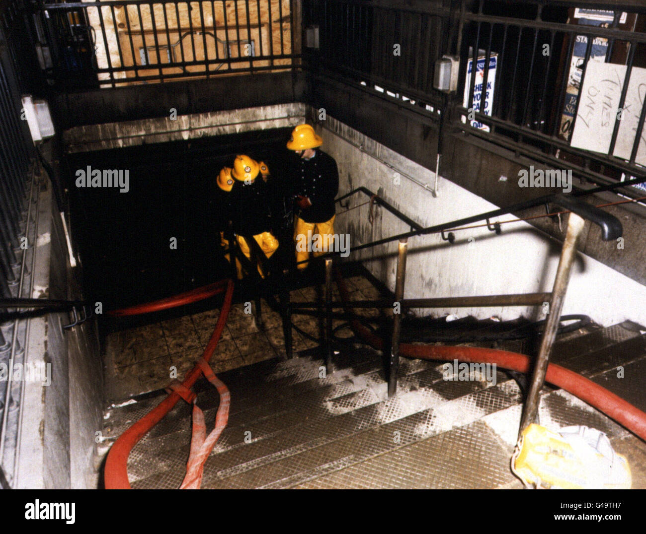 Kings Cross Fire Disaster High Resolution Stock Photography and Images ...