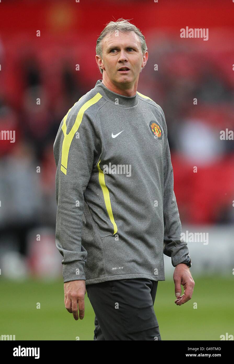 Manchester united assistant kit manager hi-res stock photography and ...