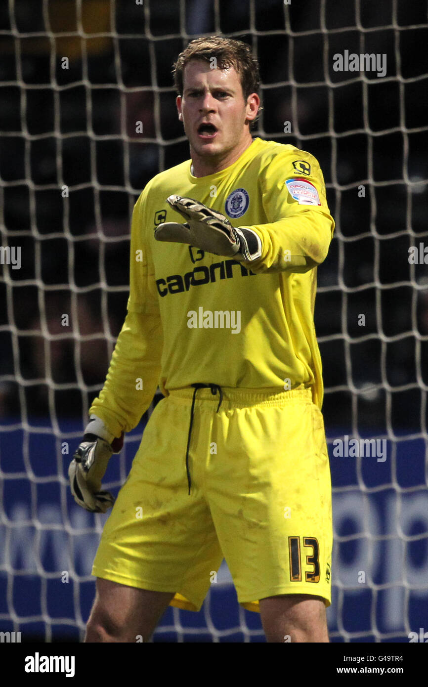 Rochdale goalkeeper owain fon williams hi-res stock photography and ...
