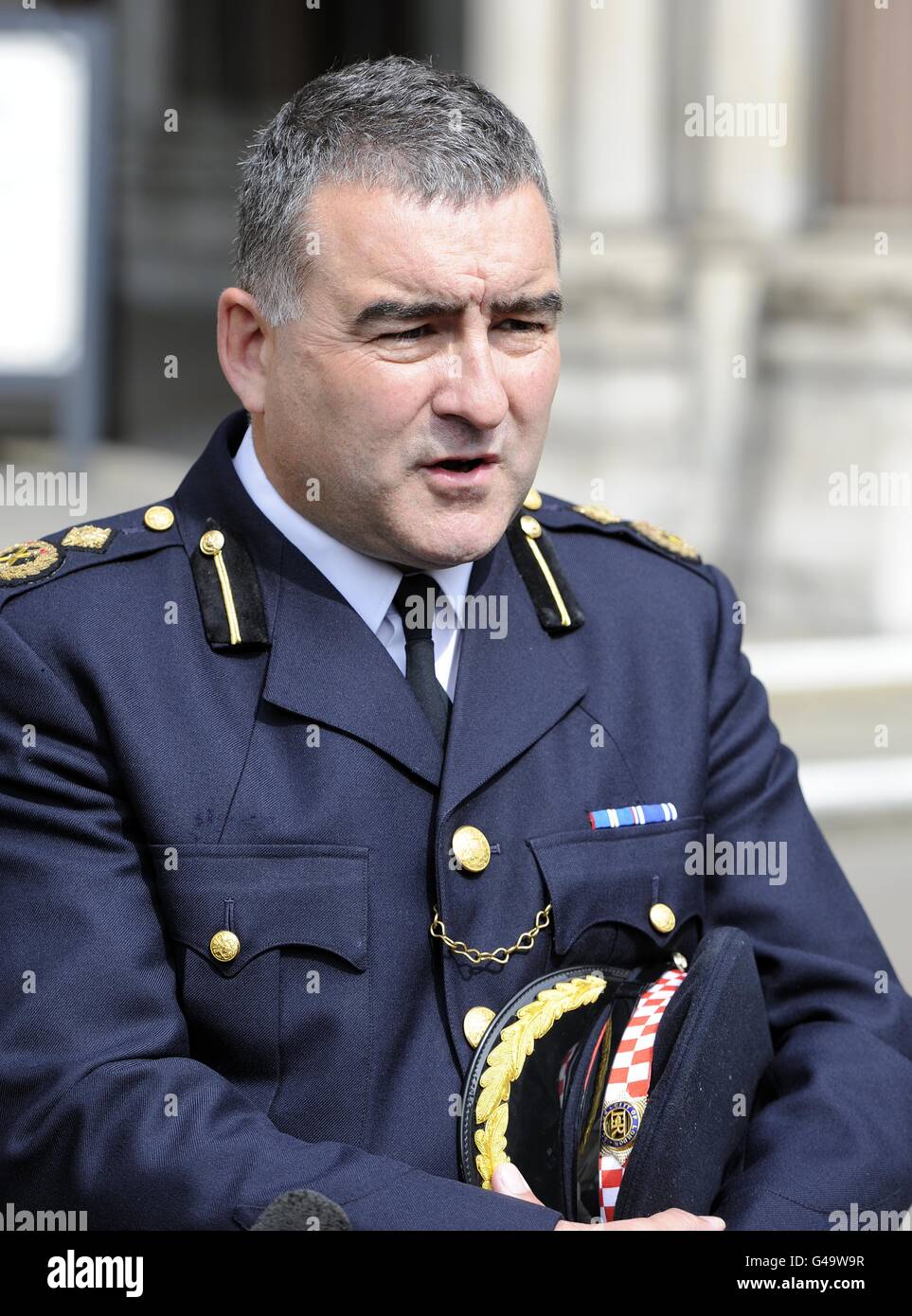 City of London Police Assistant Commissioner Frank Armstrong outside ...