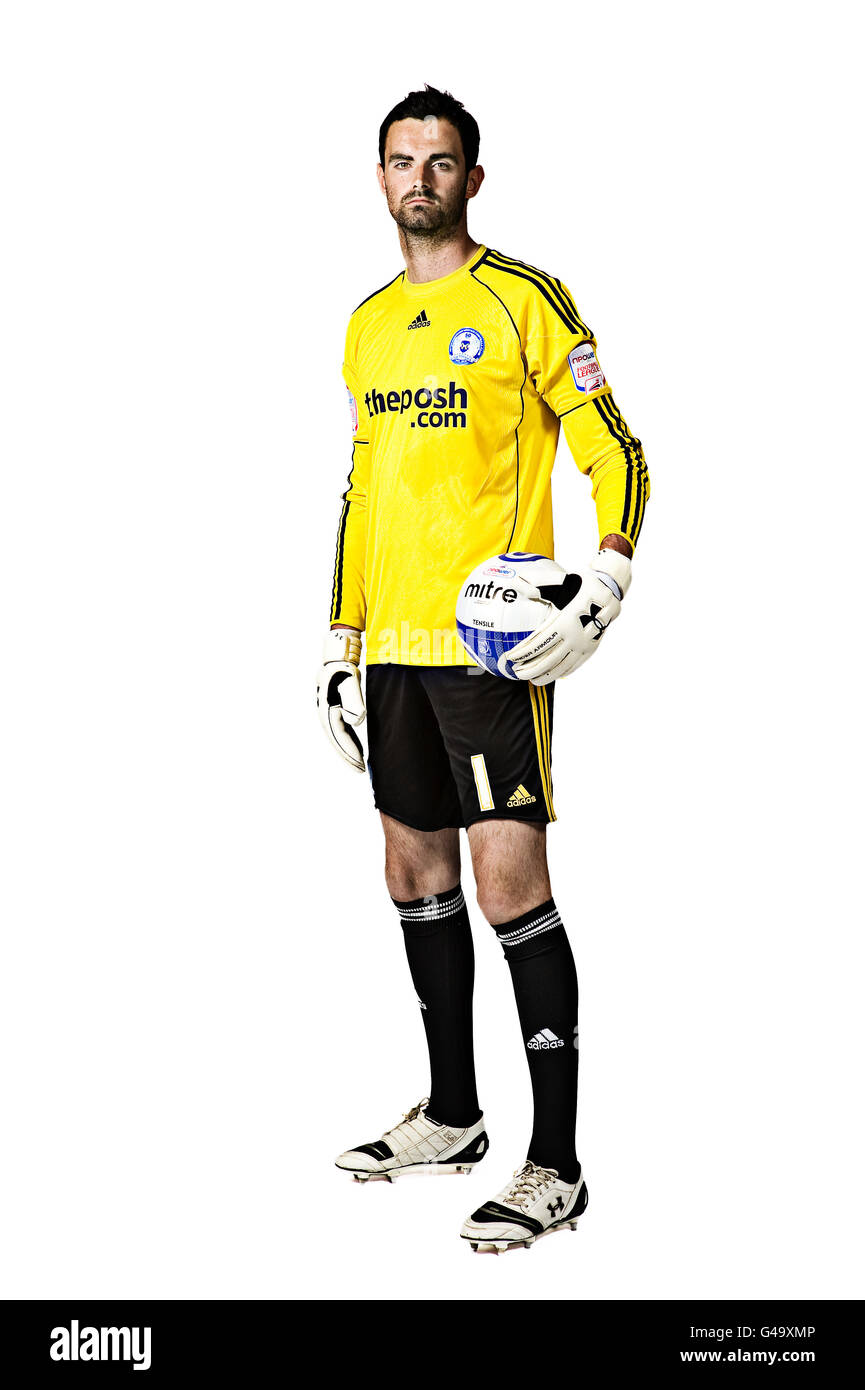 Peterborough united goalkeeper joe lewis hi-res stock photography and ...
