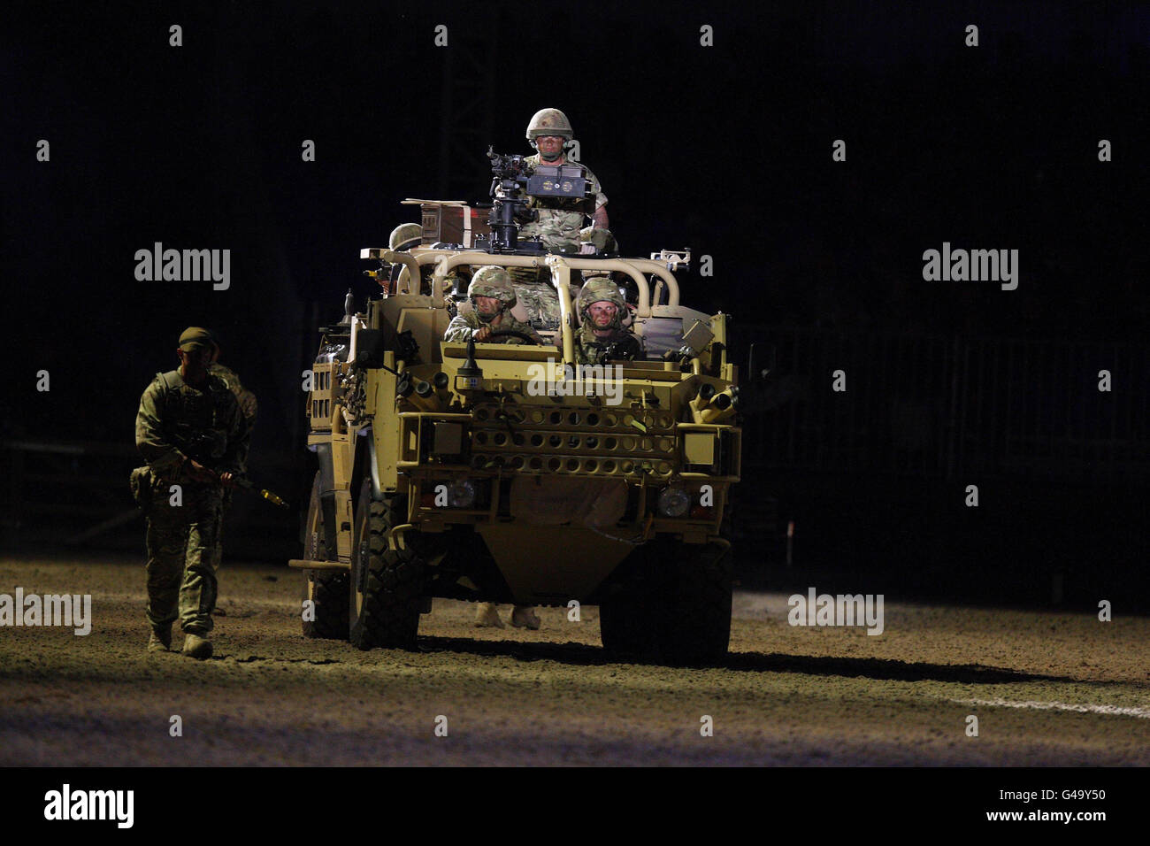 A Joint Operations Demonstration by French and British Military at the ...