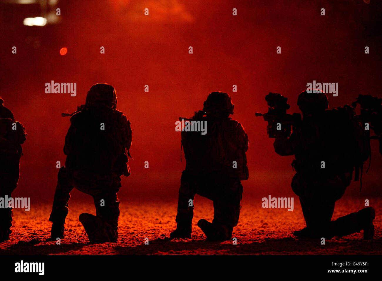 A Joint Operations Demonstration by French and British Military at the ...