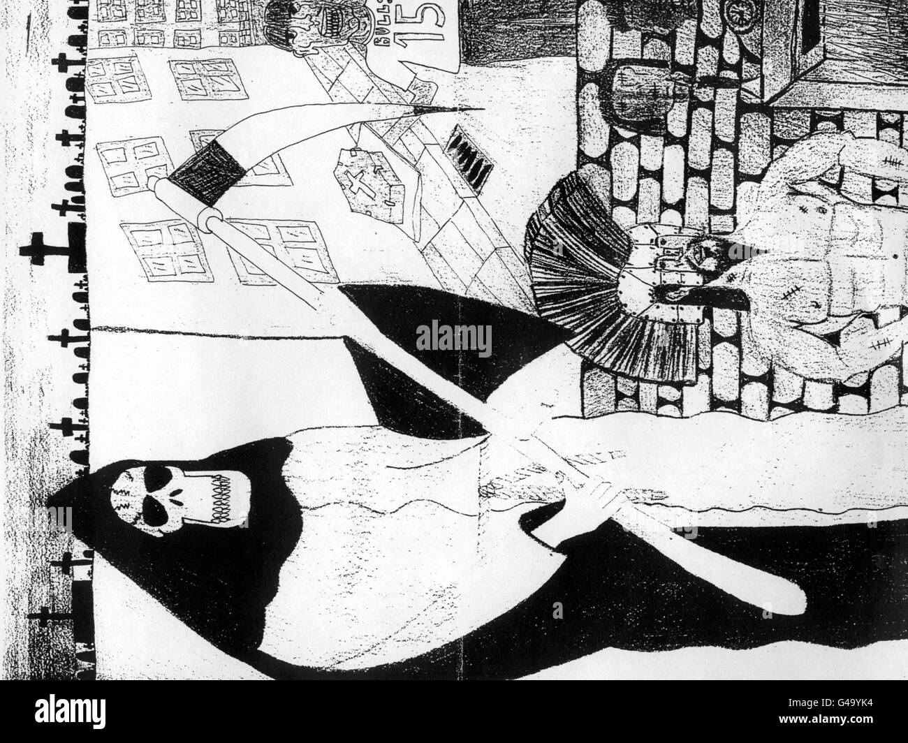 Which was issued by police Black and White Stock Photos & Images - Alamy