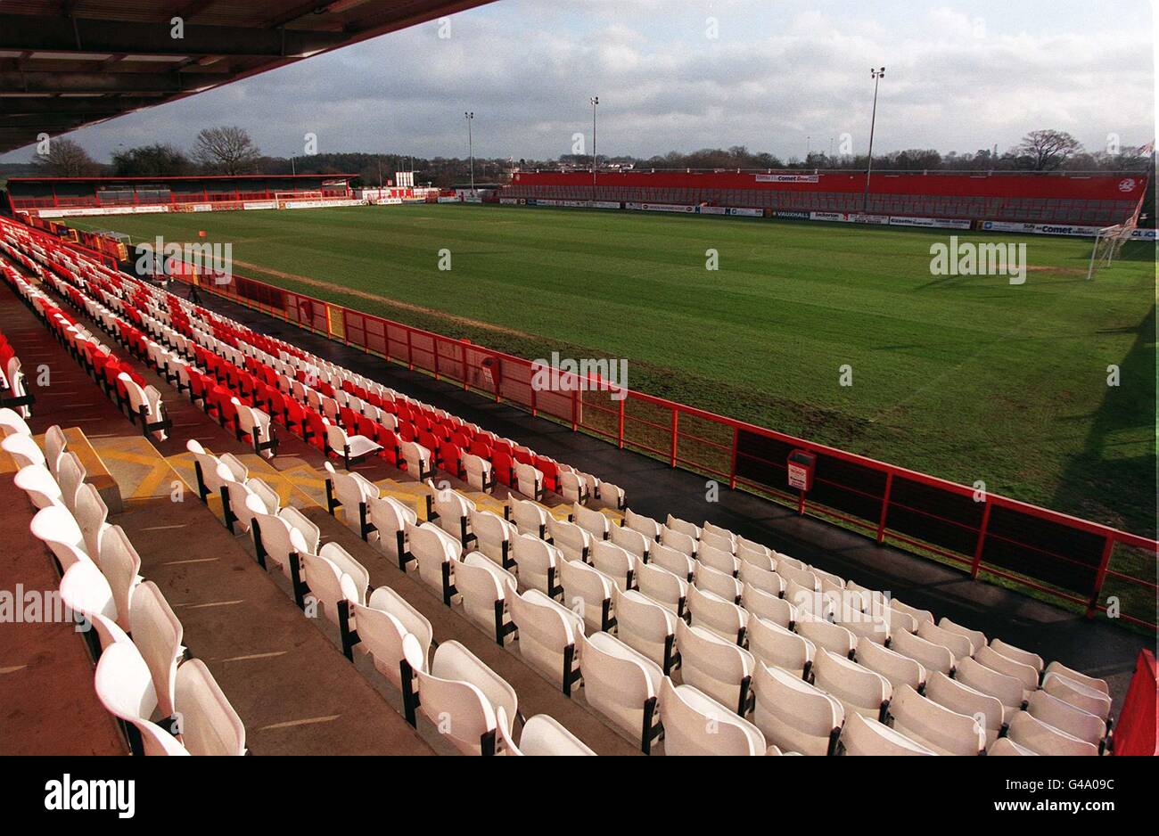 At stevenage boroughs broadhall way stadium hi-res stock photography ...