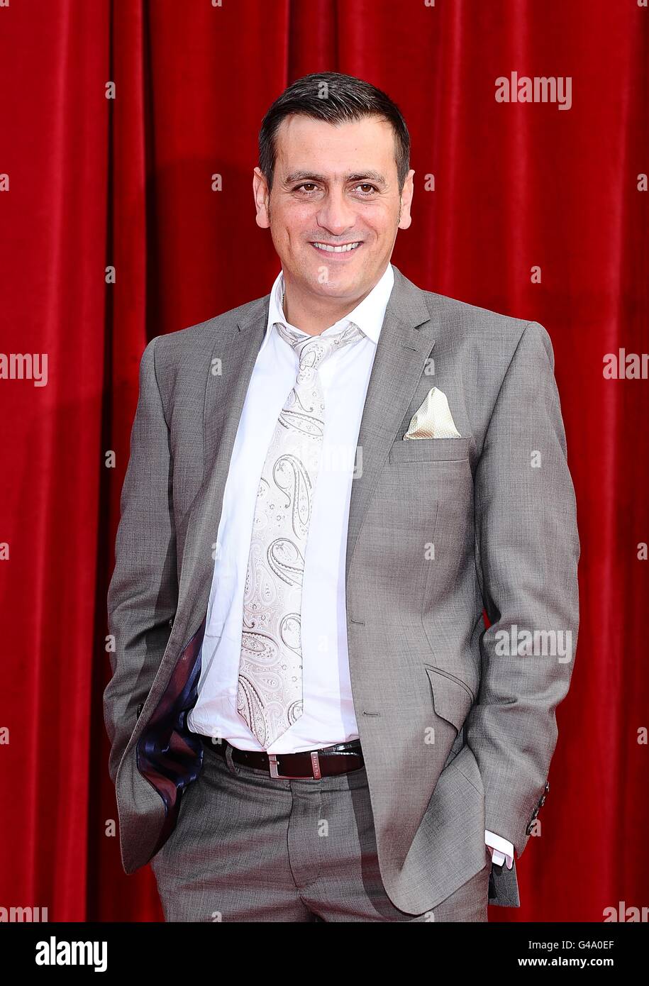 The British Soap Awards - Manchester. Chris Gascoyne arriving for the ...