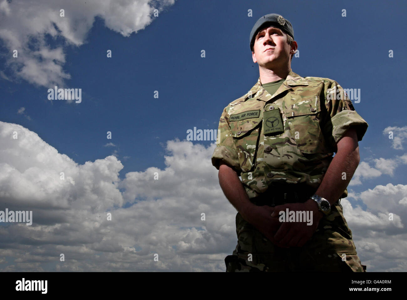 Senior Air Craftsman Greg Cheeseman, from Derbyshire, of 5131 Bomb ...