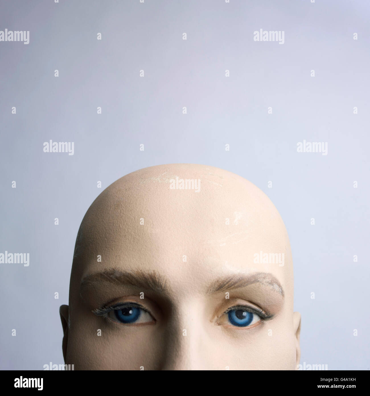 Head of a dummy Stock Photo - Alamy