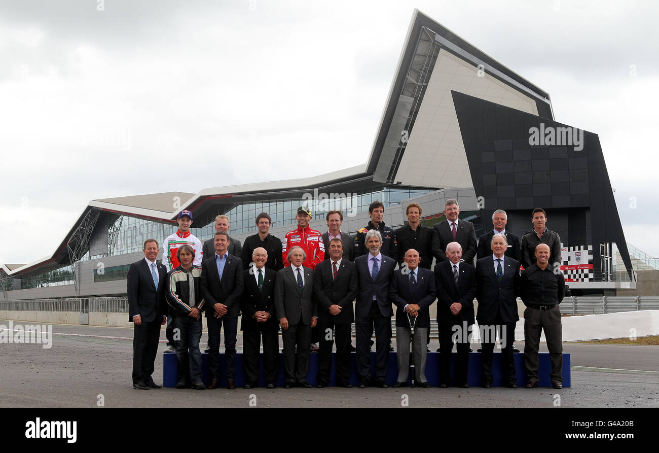 Motor Racing - Opening of the new Silverstone Wing Stock Photo - Alamy