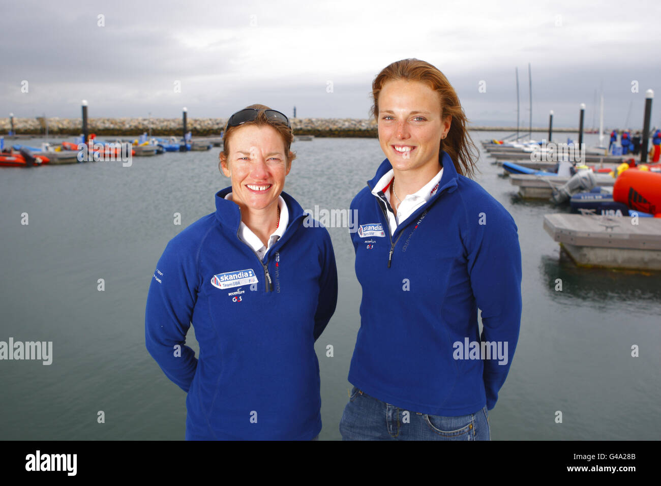 Olympics - Sailing Media Day - Weymouth Sailing Centre Stock Photo - Alamy