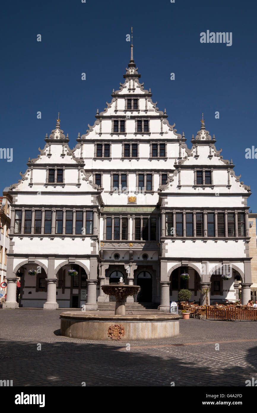 Town hall town hall square paderborn hi-res stock photography and ...