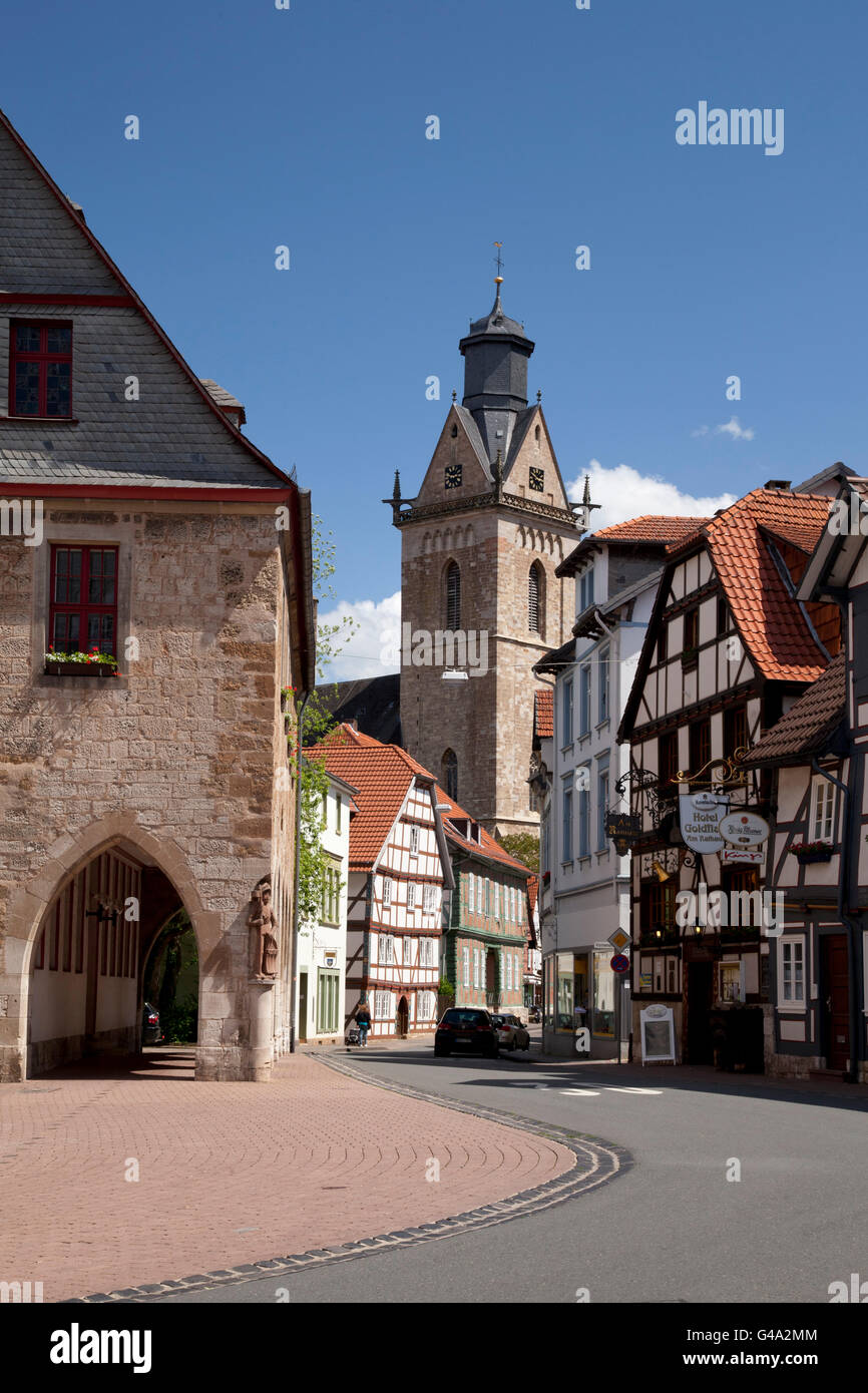 House Frankenberg Hesse Germany Stock Photos & House Frankenberg Hesse ...