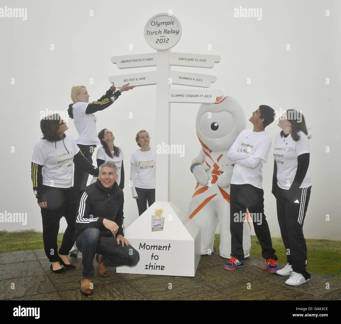 Route of Olympic torch revealed Stock Photo - Alamy