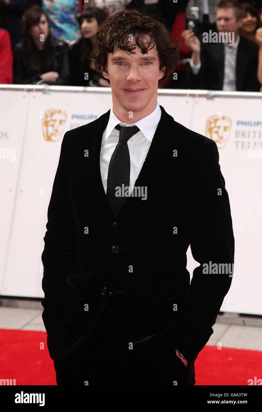 Benedict Cumberbatch arriving for the Philips British Academy ...