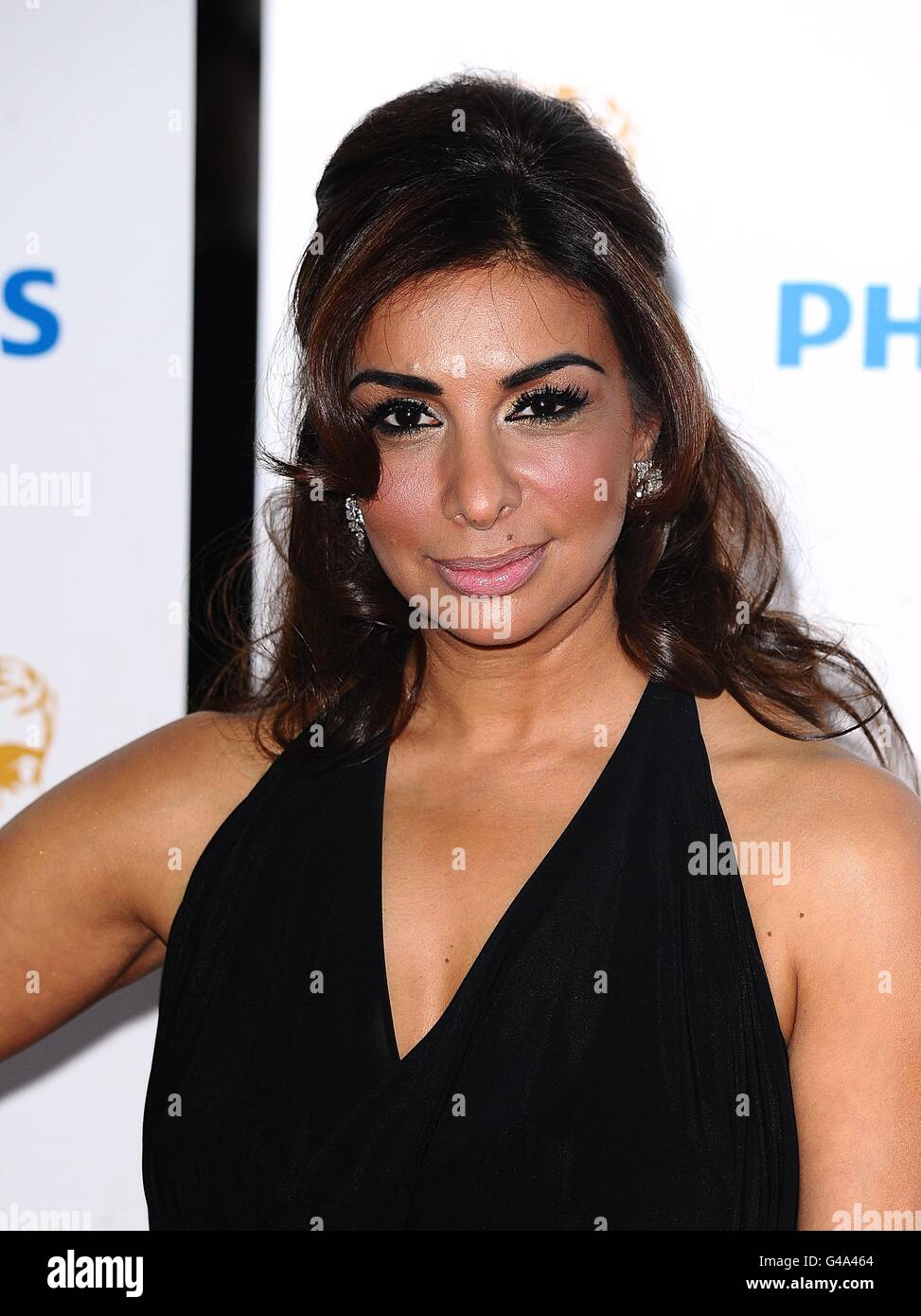 Shobna Gulati arriving for the Philips British Academy Television ...