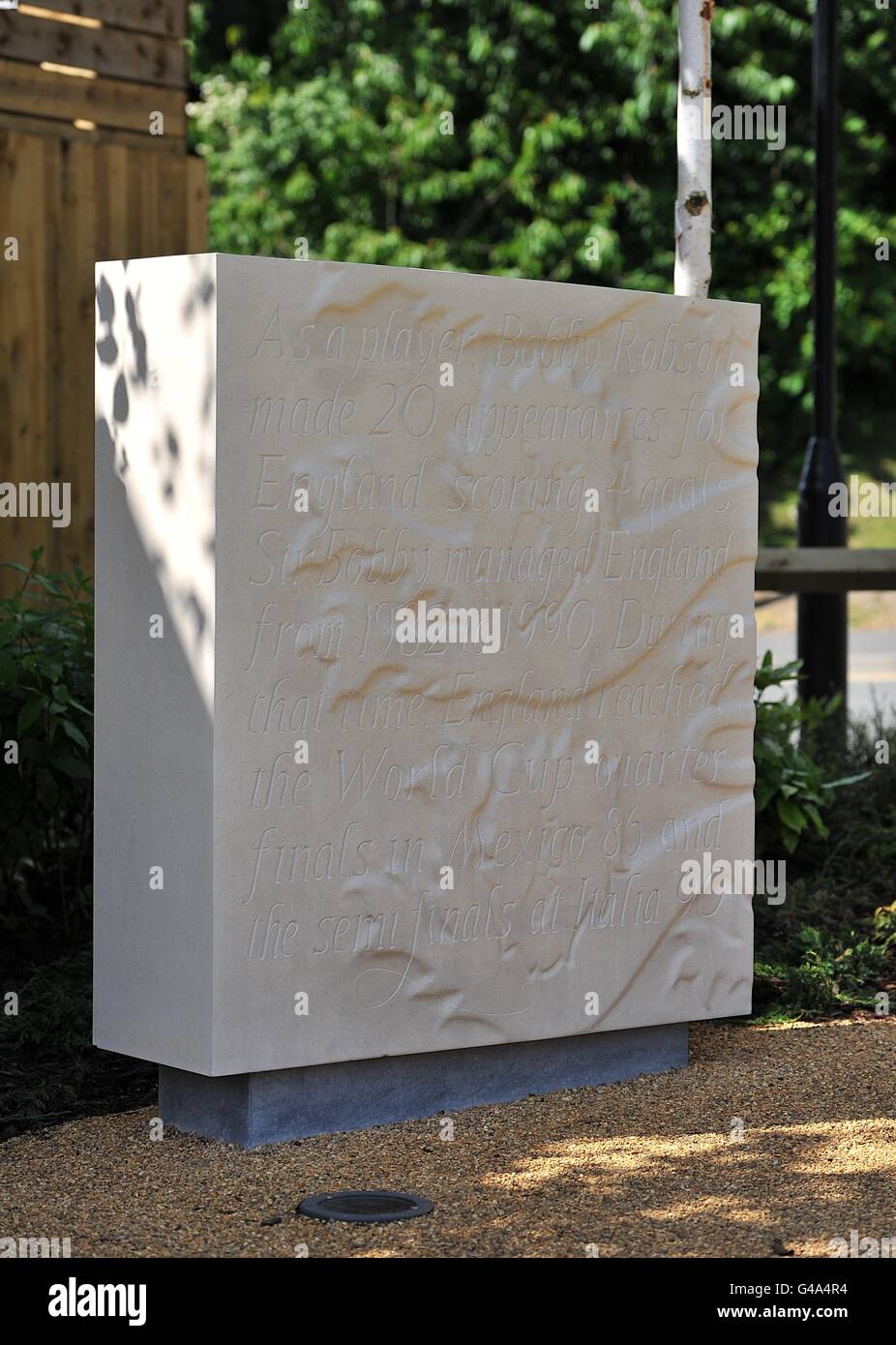Bobby robson memorial garden hi-res stock photography and images - Alamy