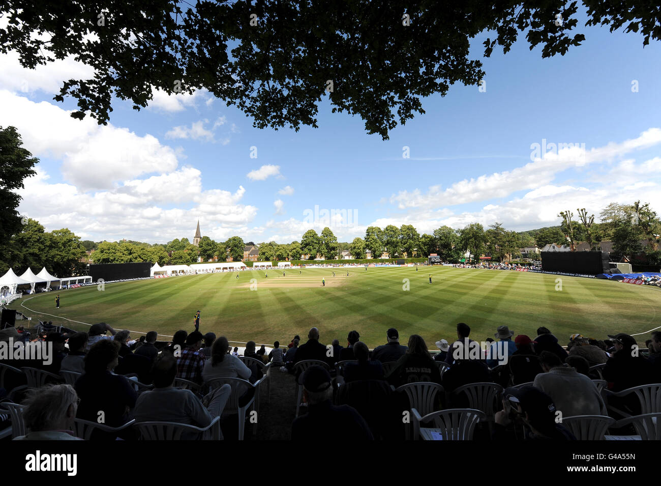 Cricket whitgift general view gv hi-res stock photography and images ...