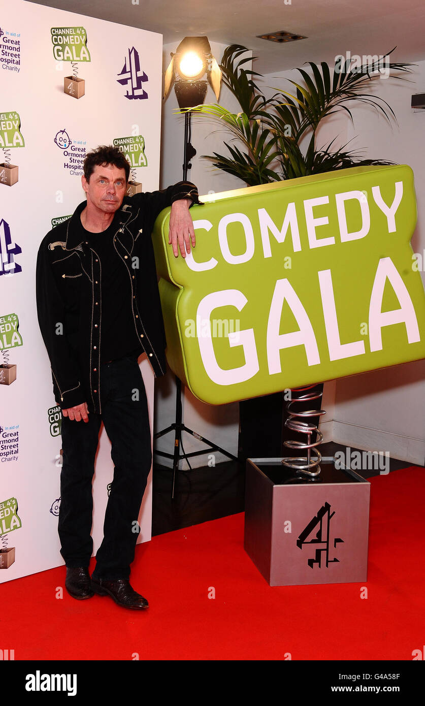 Channel 4 Comedy Gala photocall - London. Rich Hall arrives at the ...