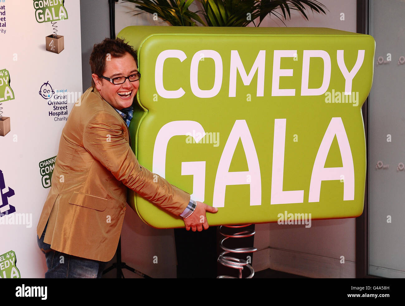 Channel 4 Comedy Gala photocall - London Stock Photo - Alamy