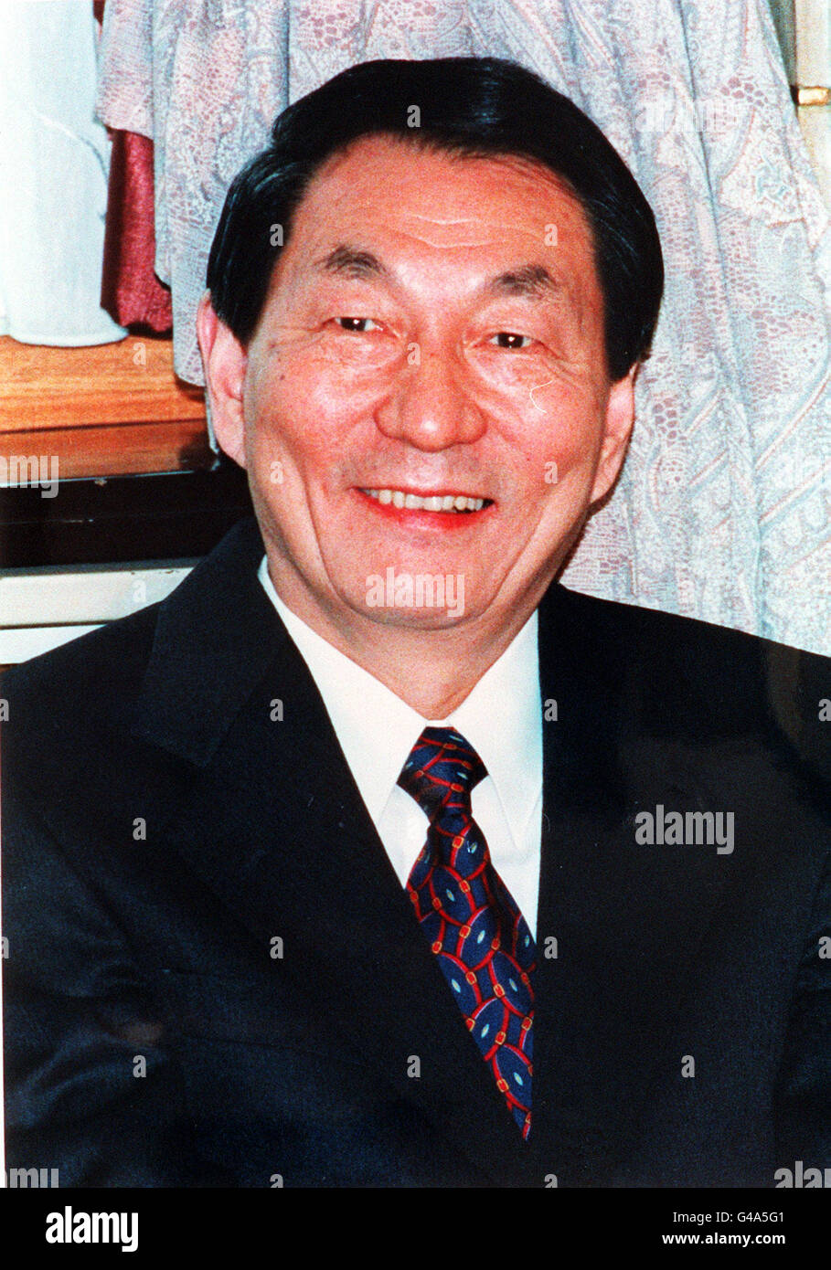 PA NEWS. 10/3/98.LIBRARY PIC OF ZHU RONGJI, CHINESE VICE PREMIER. DATED ...