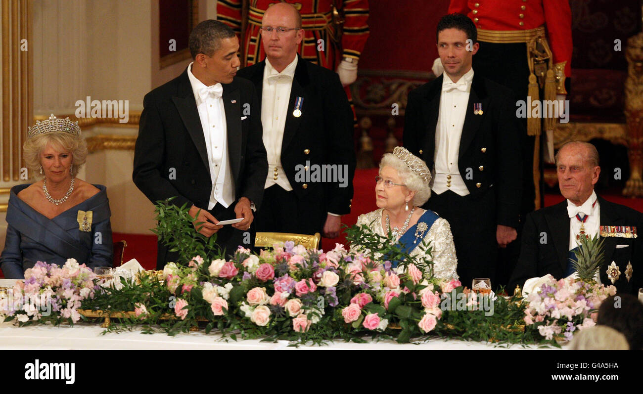 President Obama state visit to UK- Day One Stock Photo - Alamy