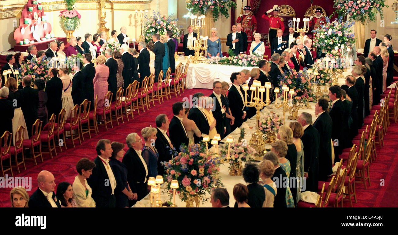 President Obama state visit to UK- Day One Stock Photo - Alamy