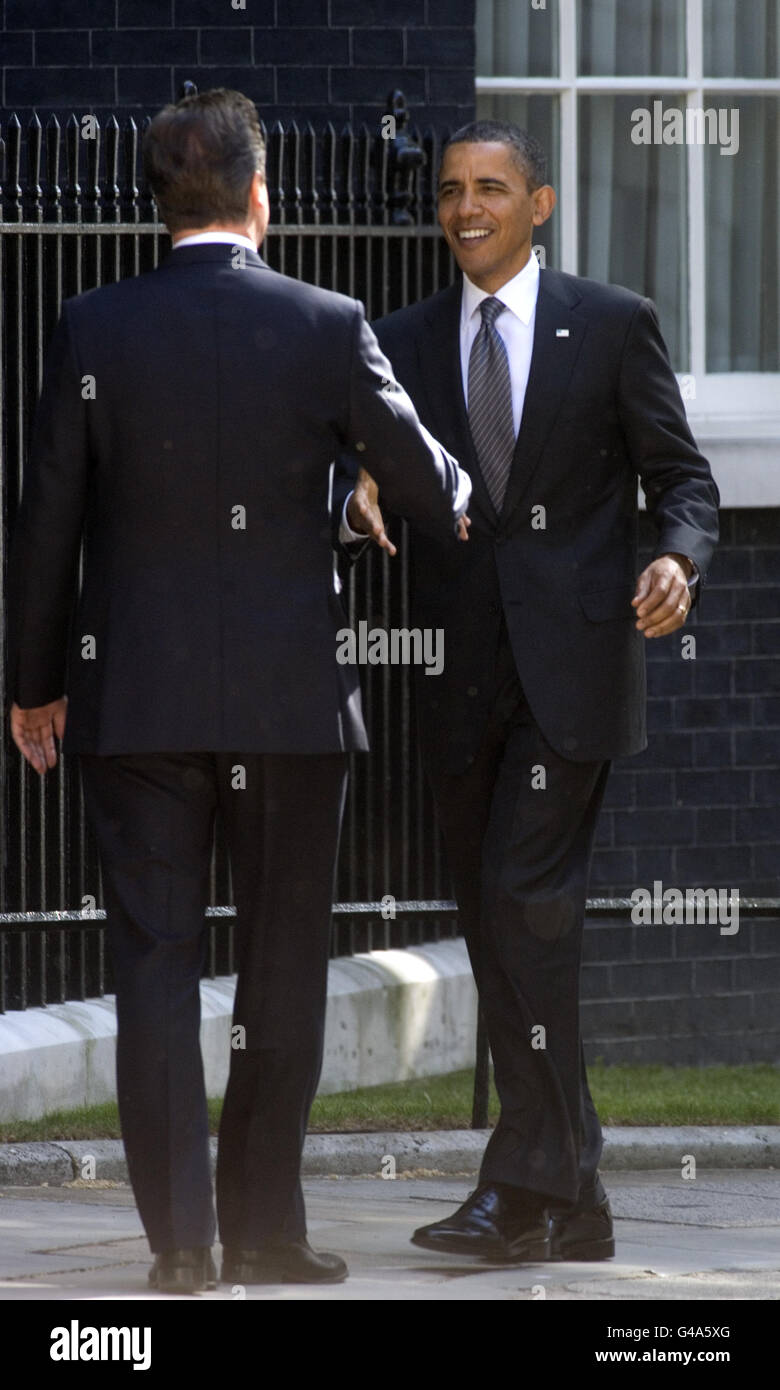 President Obama state visit to UK- Day Two Stock Photo - Alamy