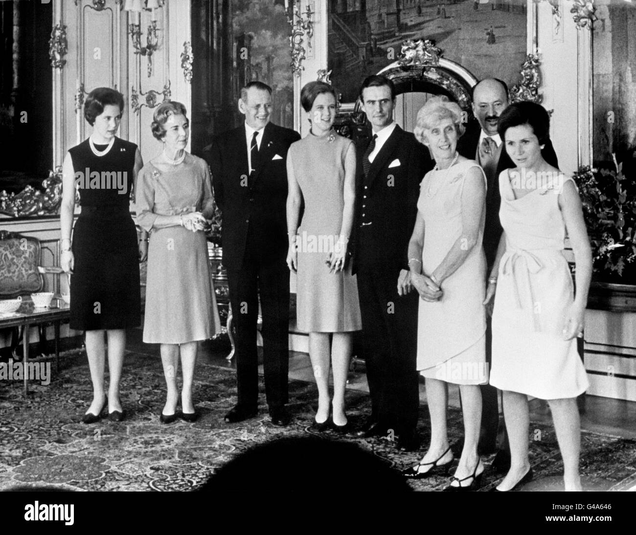 Queen margrethe engagement hi-res stock photography and images - Alamy