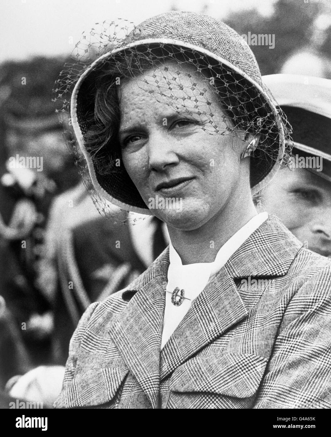 Queen margrethe of denmark Black and White Stock Photos & Images - Alamy