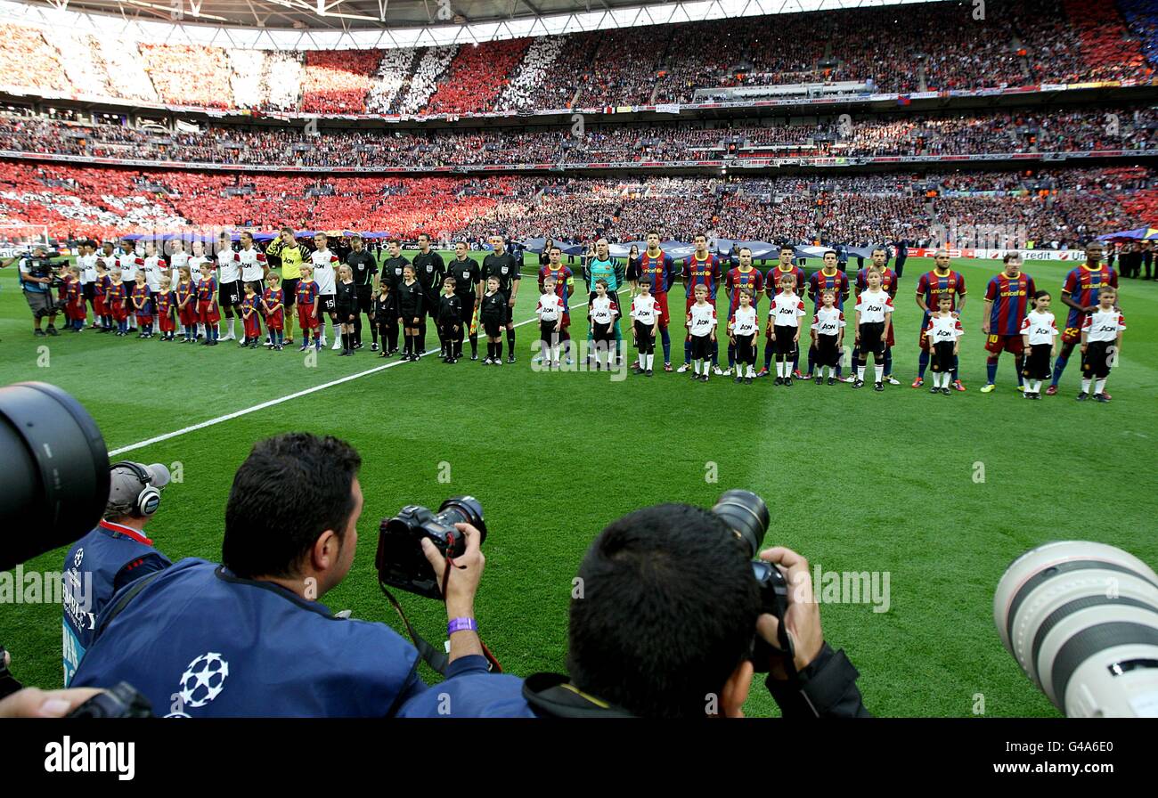 Soccer - UEFA Champions League - Final - Barcelona v Manchester United ...