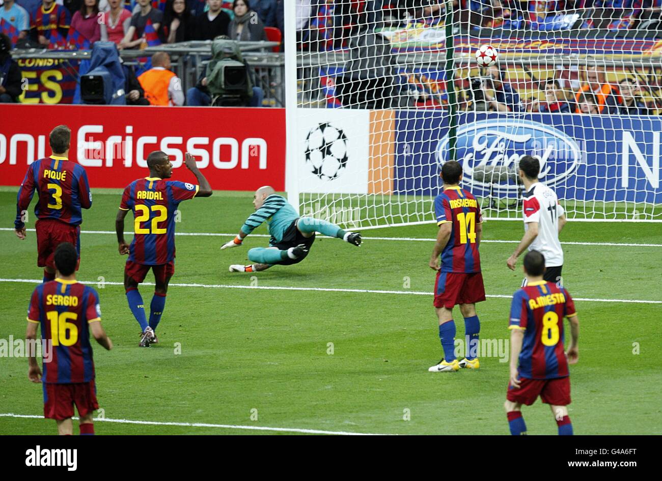 Soccer - UEFA Champions League - Final - Barcelona v Manchester United ...