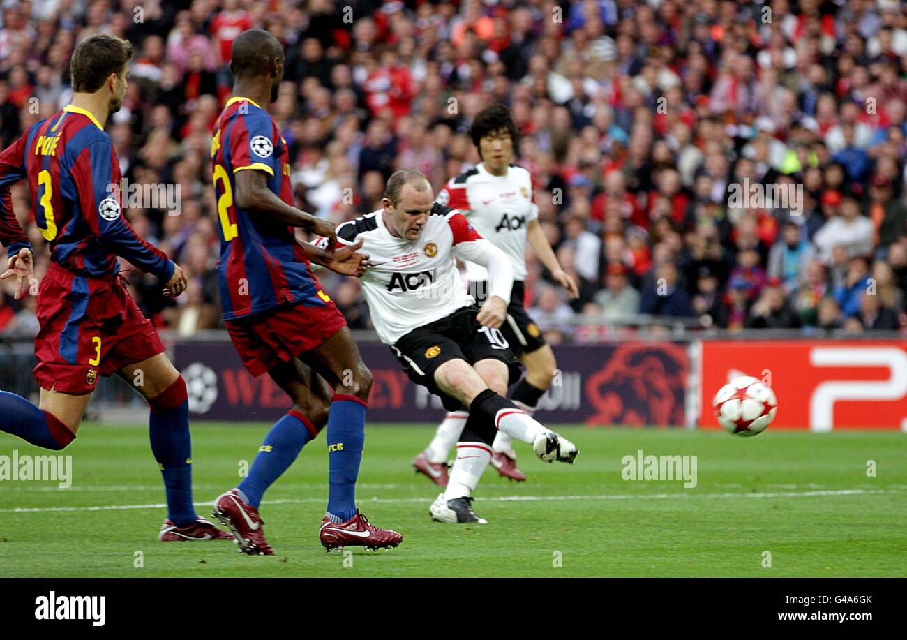 Soccer - UEFA Champions League - Final - Barcelona v Manchester United ...