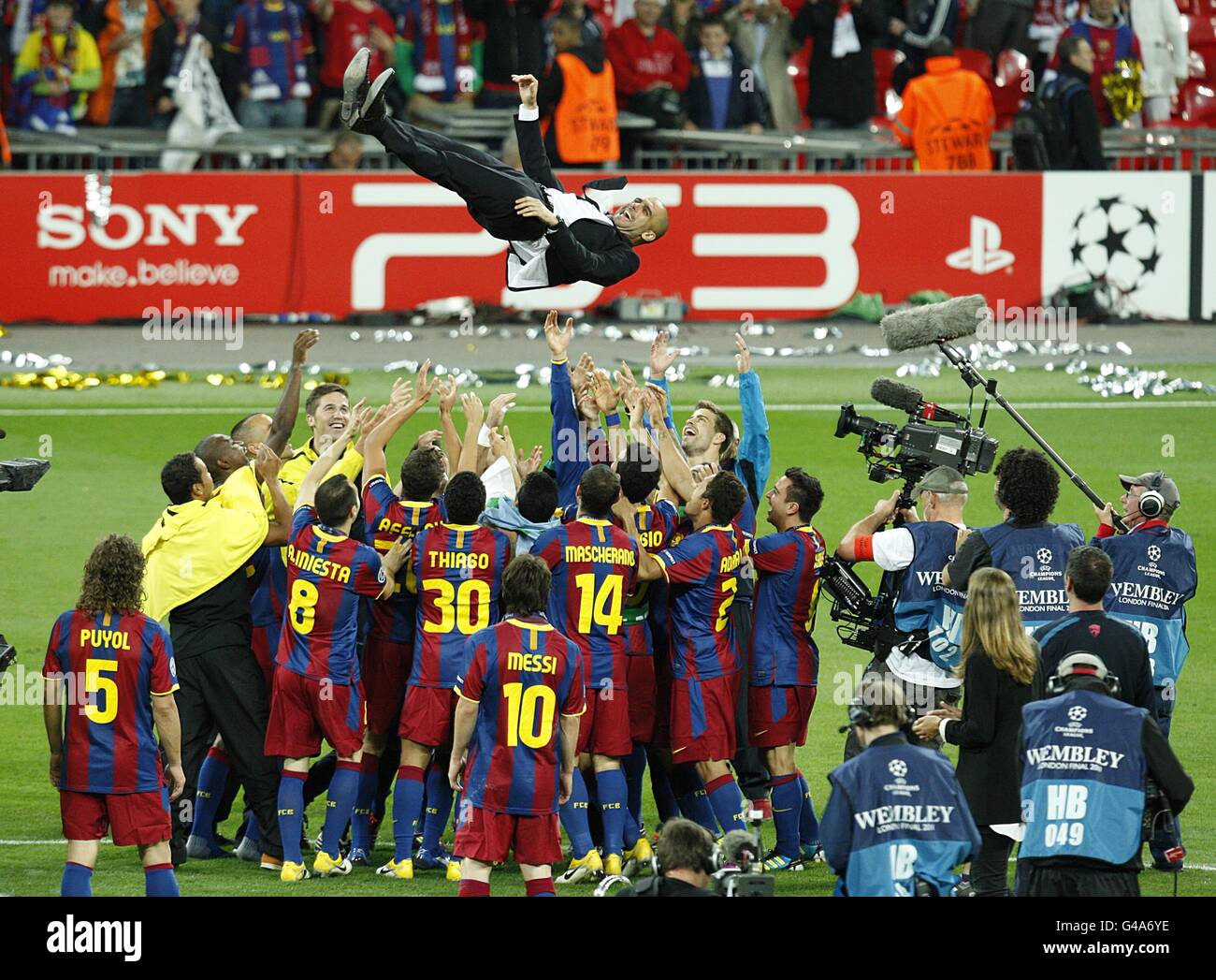 Soccer - UEFA Champions League - Final - Barcelona v Manchester United ...