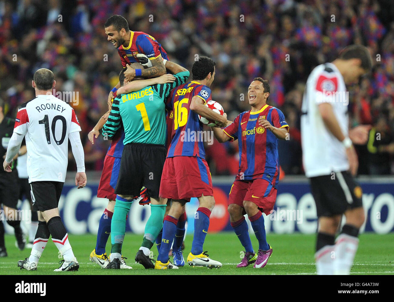 Soccer - UEFA Champions League - Final - Barcelona v Manchester United ...