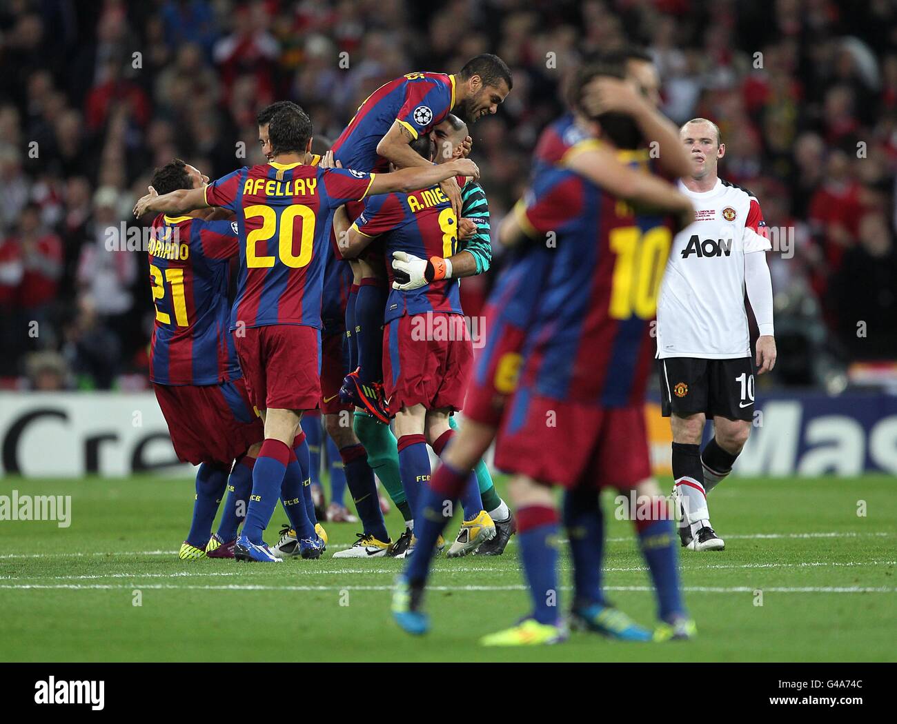 Soccer - UEFA Champions League - Final - Barcelona v Manchester United ...